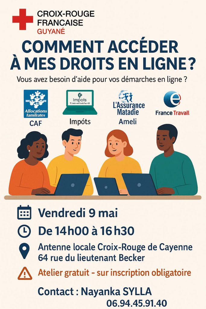 Atelier : Comment accéder à mes droits en ligne ? - Yana-J