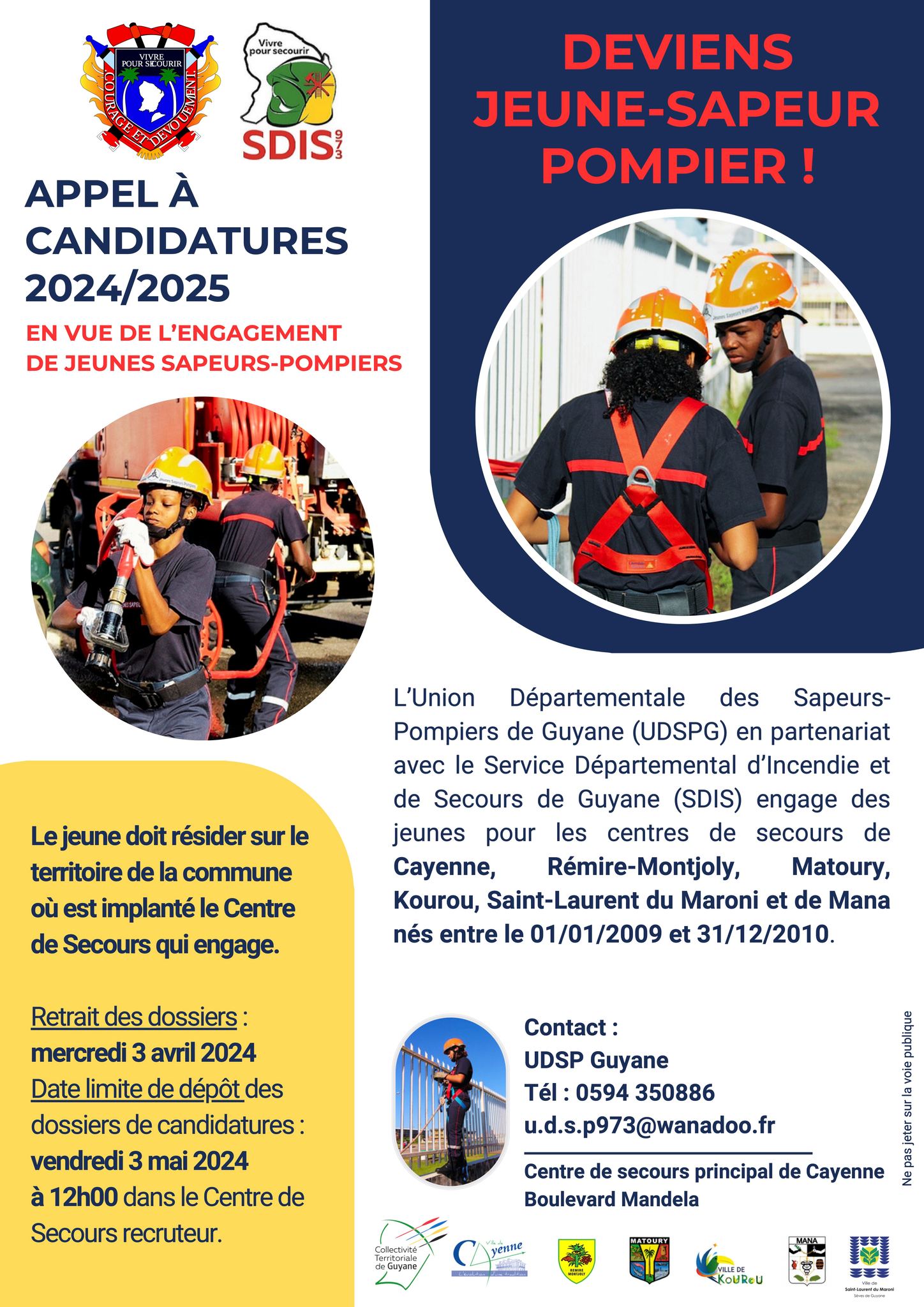 ENGAGEMENT JEUNES SAPEURS-POMPIERS 2024/2025 - Yana-J